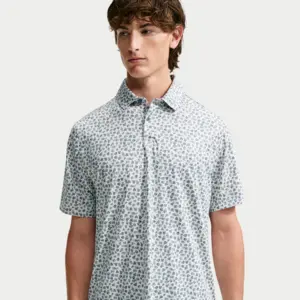 Nike Velocity Dri-fit Micro-print Golf Polo - Grey