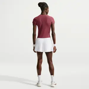 Nike Court Advantage Dri-fit Tennis Top - Red