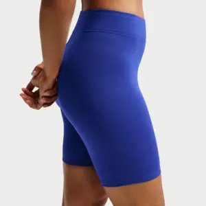 Nike Classic High-waisted 8" Biker Shorts - Blue