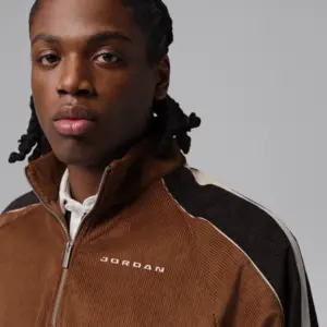 JORDAN Flight Corduroy 1/2-zip Top