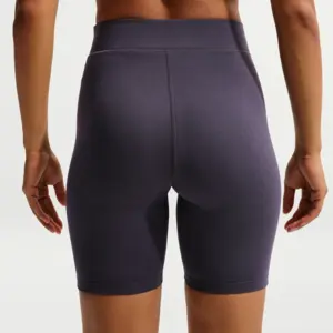 Nike Classic High-waisted 8" Biker Shorts - Grey
