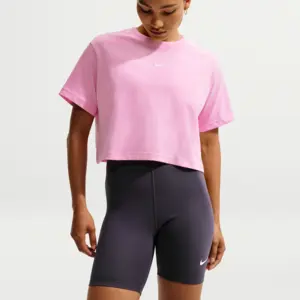 Nike Classic High-waisted 8" Biker Shorts - Grey