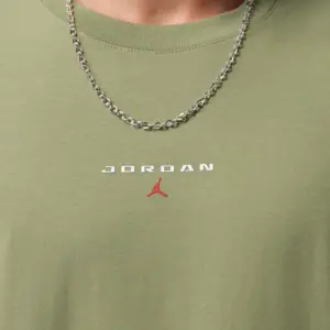 JORDAN Flight Essentials Oversized Patch T-shirt - Green