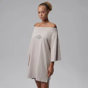 JORDAN Flight T-shirt Dress - Grey