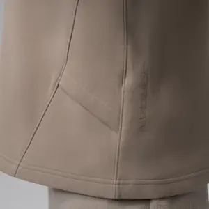 JORDAN 1/2-zip Collared Long-sleeve Golf Top - Brown