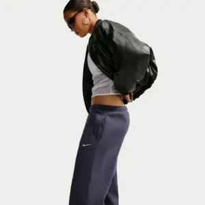 Nike Studio Fleece Medium Weight Mid-rise Wide-leg Pants