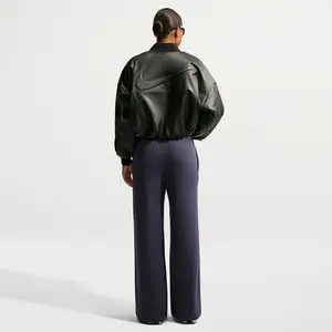 Nike Studio Fleece Medium Weight Mid-rise Wide-leg Pants