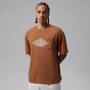 JORDAN Flight Essentials Pocket T-shirt - Brown