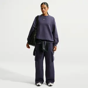 Nike Studio Fleece Oversized Crew