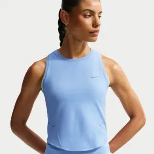 Nike Swift Dri-fit Seamless Running Tank Top - Blue