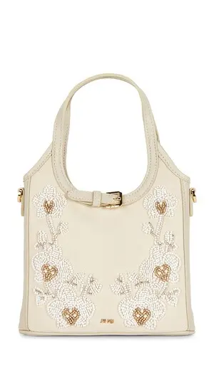 Jw Pei Brooke Mini Beaded Top Handle Bag