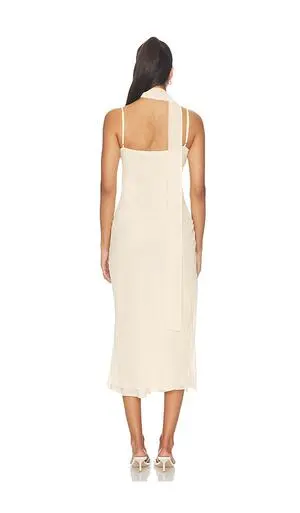 VAILLANT Swing Dress In Cream