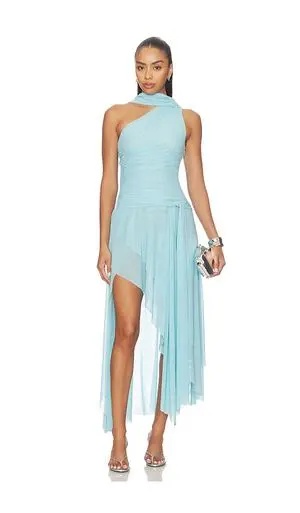 Majorelle Julie Maxi Dress In Baby Blue - Light Blue