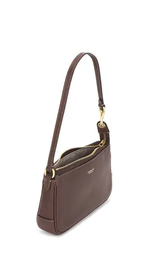 COACH Natural Grain Leather Plaza Bag 18 In Brown