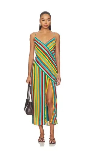 SIMONMILLER Maude Crepe Dress - Multi