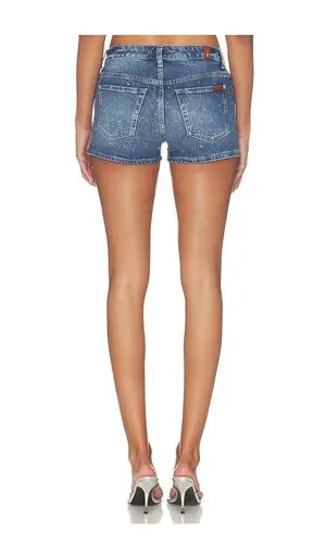 7 For All Mankind Embellished Denim Shorts