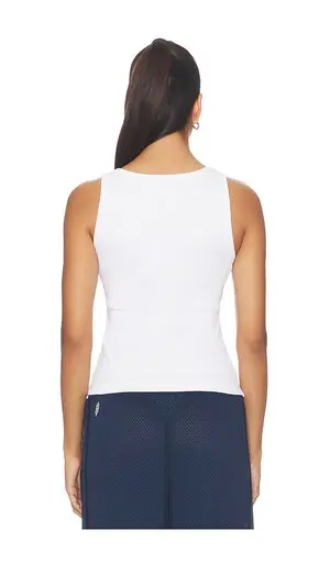 Casablanca Ribbed Tank Top