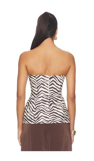 Bardot Helenia Longline Strapless Top