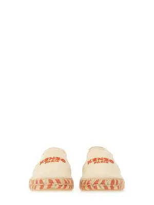 Kenzo Espadrille With Logo - Cream