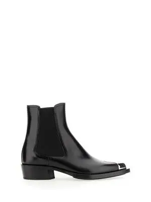 Alexander McQueen Punk Boot - Black