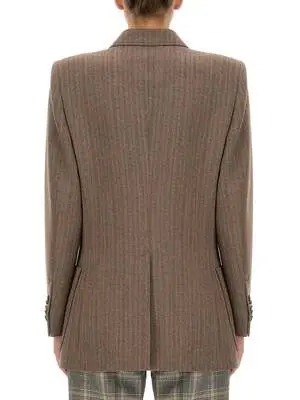 Gucci Herringbone Wool Jacket