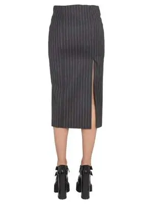 Versace Pencil Skirt - Gray