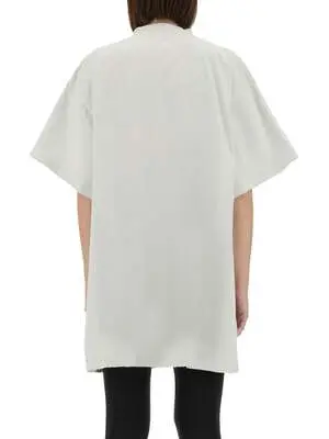 Balenciaga Oversize Graphic T-shirt - White