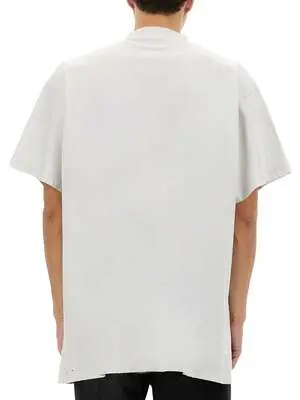 Balenciaga Oversize Graphic T-shirt - White