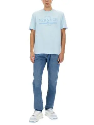 Versace T-shirt With Logo