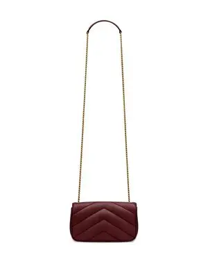 Saint Laurent Loulou Mini Leather Crossbody Bag - Multicolor