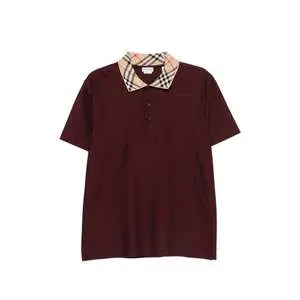 Burberry Polo Shirts - Red