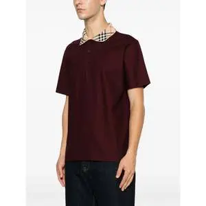 Burberry Polo Shirts - Red
