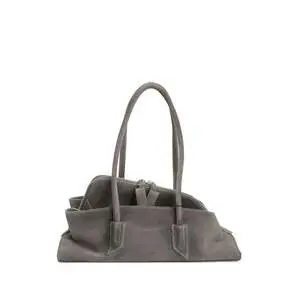 Attico Grey Shoulder Bags - Gray