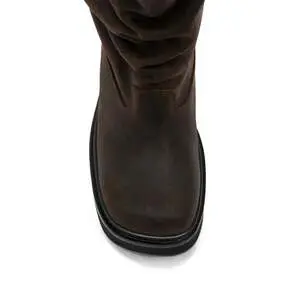 Attico Knee High Boots - Brown