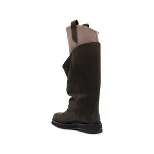 Attico Knee High Boots - Brown