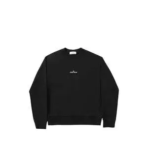 Stone Island Crew Neck Sweatshirt - Black