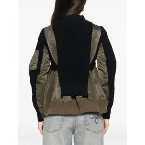 Sacai Jackets Oversized Jackets