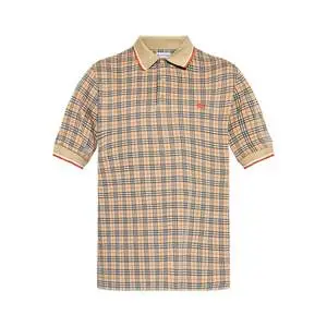 Burberry Neutrals Polo Shirts - Cream