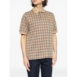 Burberry Neutrals Polo Shirts - Cream