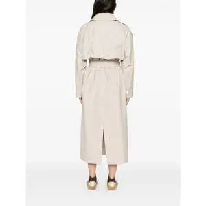 Max Mara Double-breasted Trench Coat - Cream