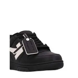 Off-White Arrow Marker" Low Top Sneakers - Black