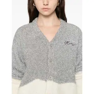 Kenzo Grey Knitwear Cardigan - Gray