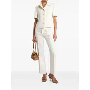 Etro Neutrals Jackets Cropped Jackets