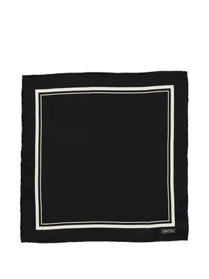 TOM FORD Pocket Square - Black