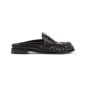 Saint Laurent Stacked Heel Mules Clogs For Women
