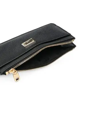 Dolce & Gabbana Calfskin Card Holder - Black