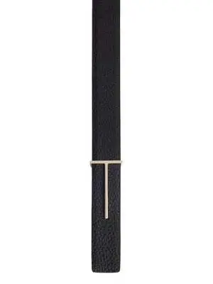 TOM FORD Classic Leather Belt - Black