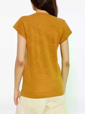 MARANT ETOILE Zankou Linen T-shirt