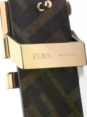 Fendi Ff Logo Reversible Belt
