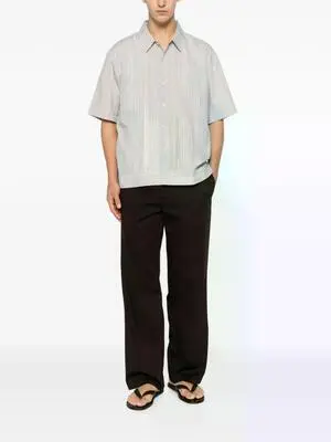 Nn07 Striped Short-sleeve Shirt